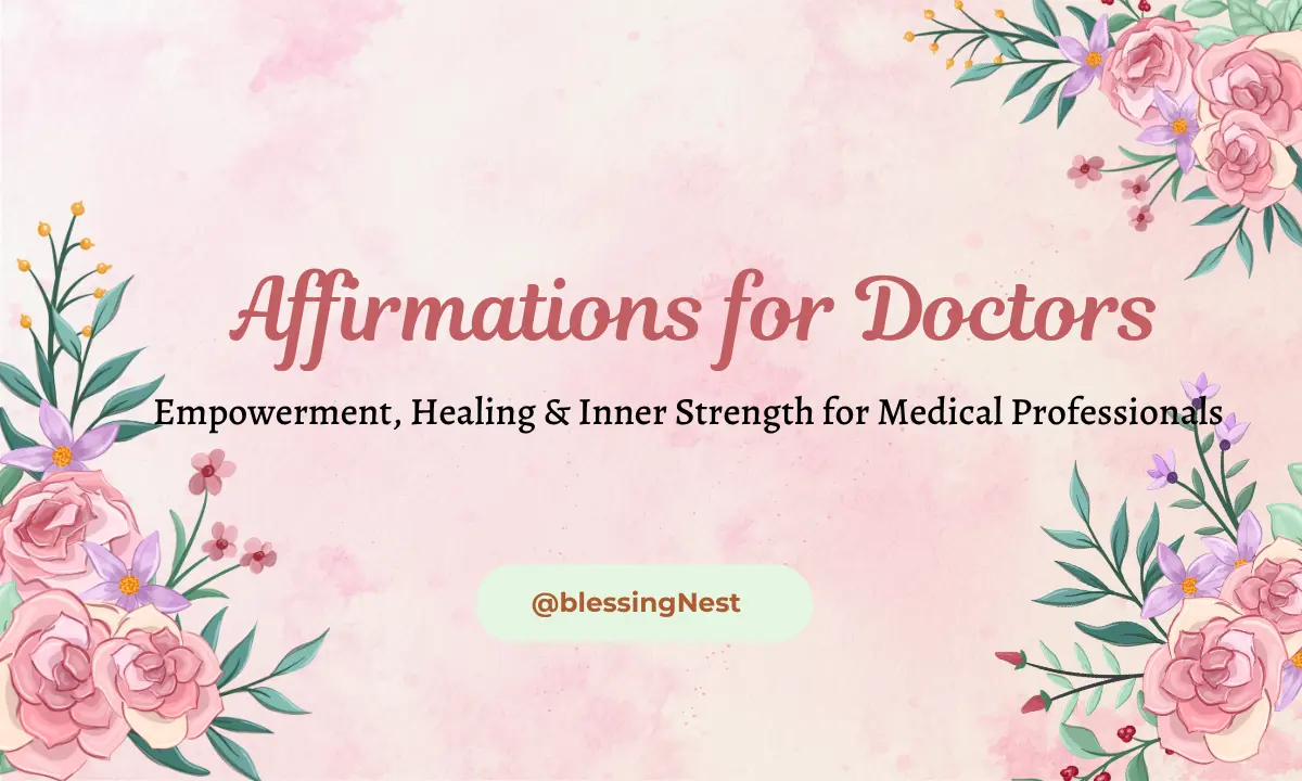 100 Positive Affirmations for Doctors — Empowerment, Healing & Inner ...