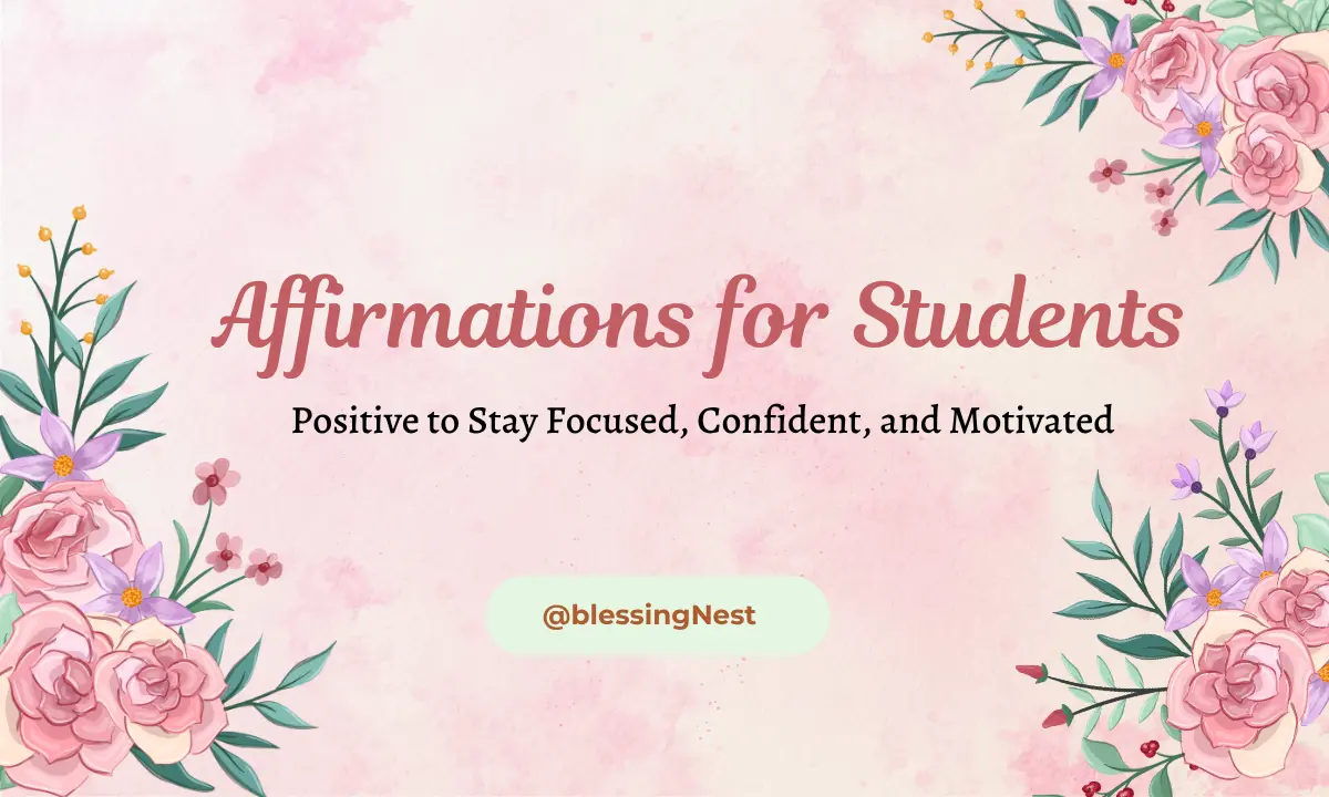 100 Positive Affirmations for Students to Stay Focused, Confident, and ...