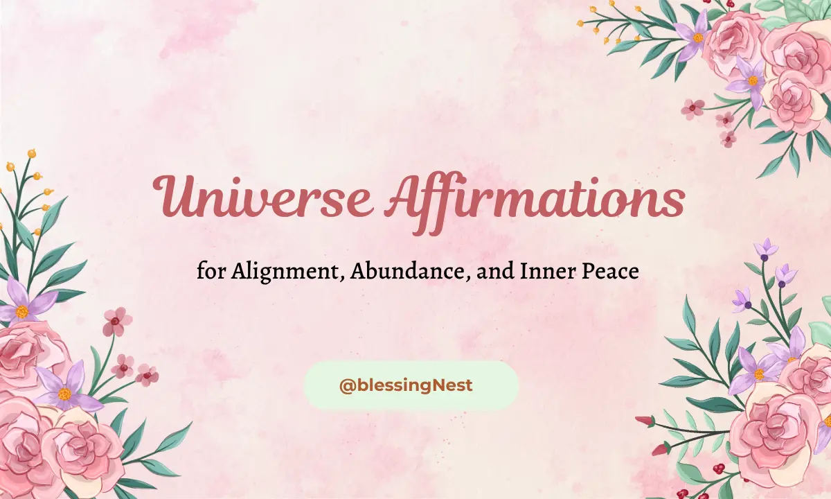 🌠 100 Universe Affirmations for Alignment, Abundance, and Inner Peace ...